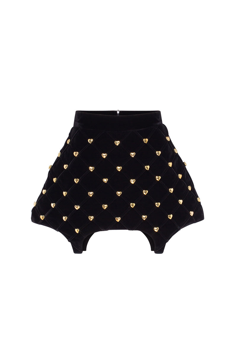 Velvet Mini Skirt – GURANDA